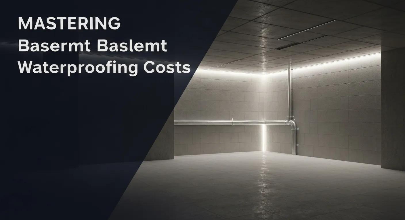 Basement Waterproofing Erie | Understanding Contractor Costs